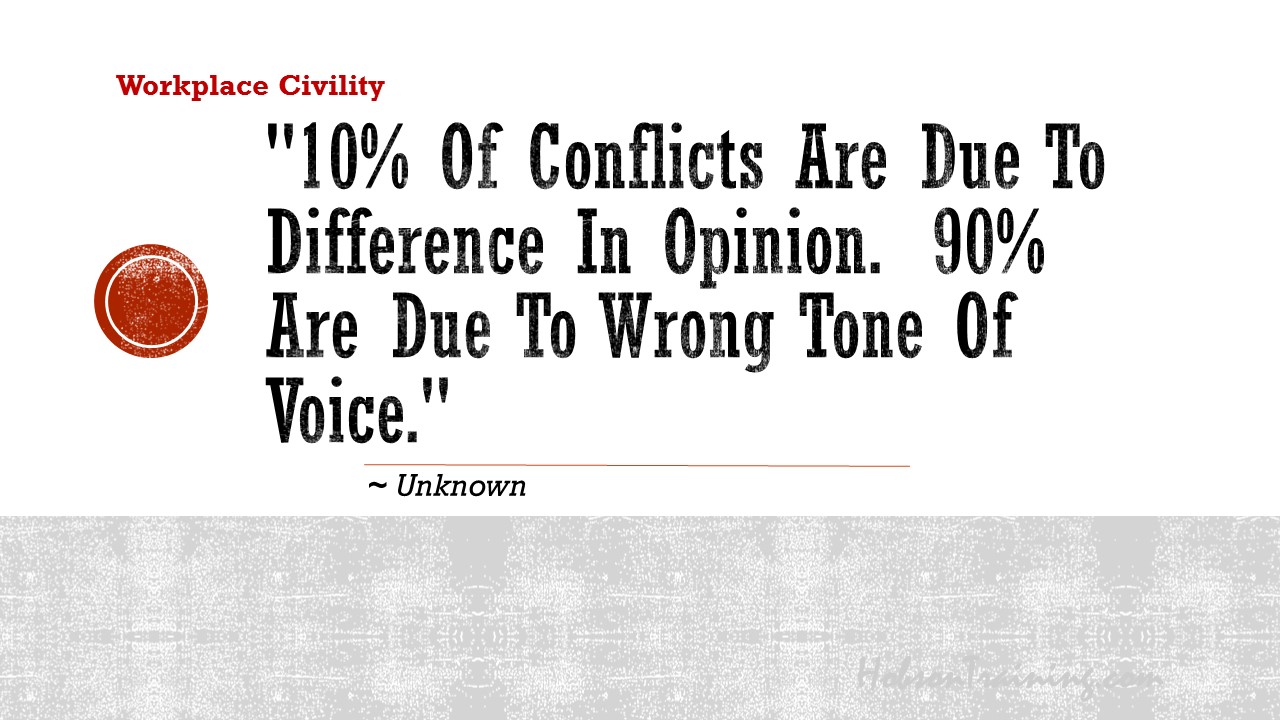 Workplace Communication: Using the Wrong Tone – HobsonTraining.com ...