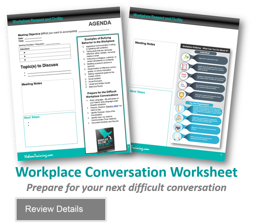 Chance and Preparation – HobsonTraining.com | Workplace Issues