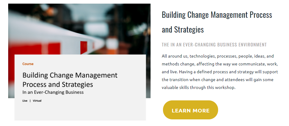 Workshops Delivered – HobsonTraining.com | Workplace Issues