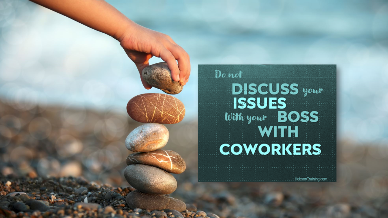 Discuss and Share – HobsonTraining.com | Workplace Issues